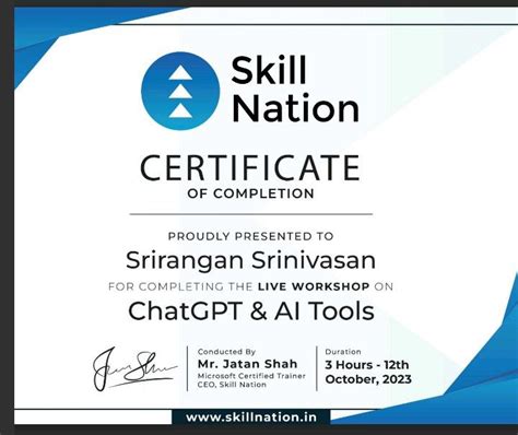 srirangan srinivasan on linkedin happy to share that now i know the usage of ai tools within