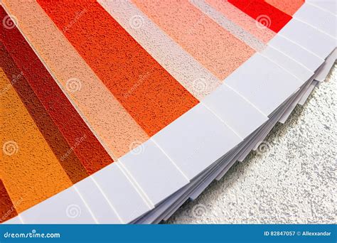 Sample Colors Catalog Color Palette Guide Stock Image Image Of