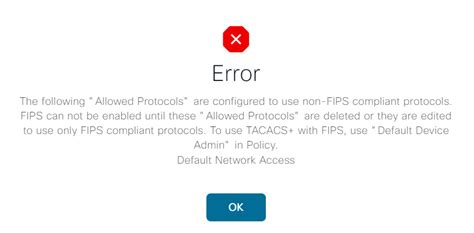Solved Enabling Fips On Ise And Potential Impact Cisco Community