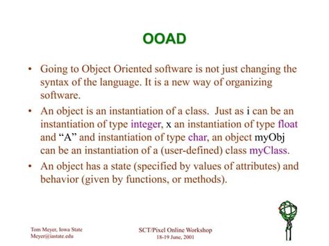 Unified Modeling Language Object Oriented Analysis And Design Ppt