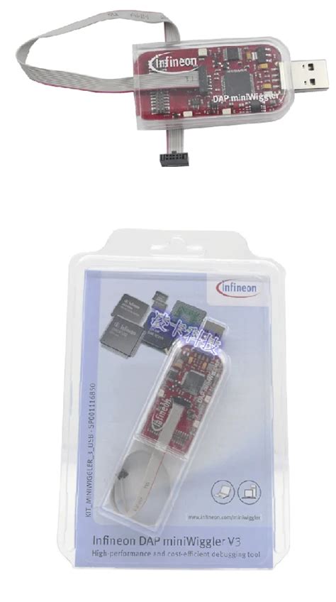 Original Infineon Programmer Simulator Burner Infineon Debugger Dap Miniwigglev3 1