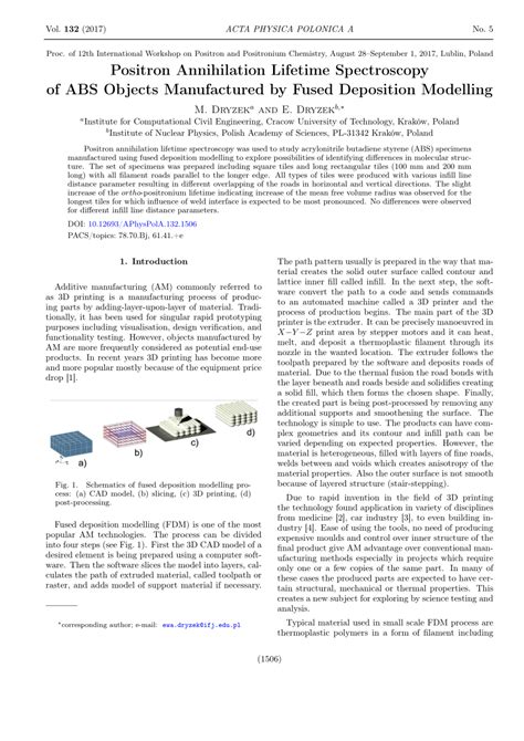 Pdf Positron Annihilation Lifetime Spectroscopy Of Abs Objects