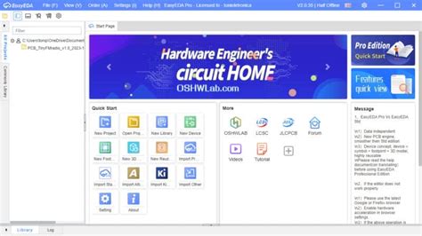 Download Easyeda Pro 2 Professional Pcb Design Software For Desktop Xtronic