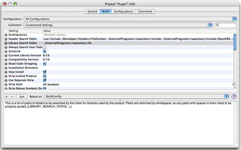 build a macosx universal hugin bundle with xcode wiki