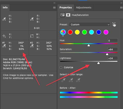 p info panel does not update live when adjusting adobe community