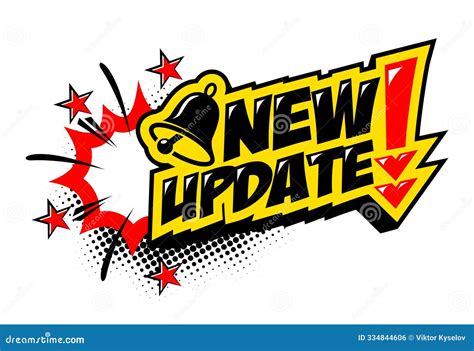 New Update Comic Icon Stock Illustration Illustration Of Comic 334844606