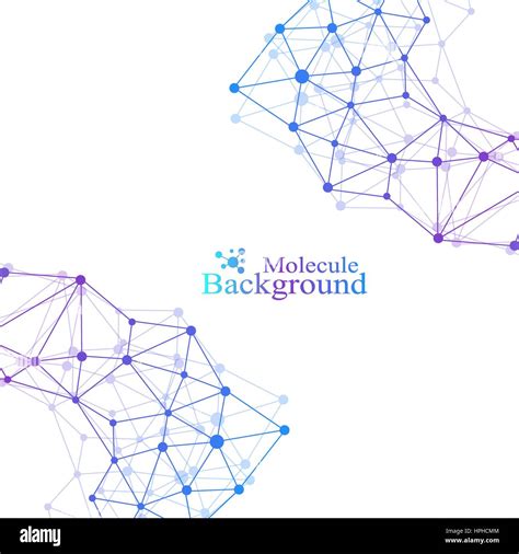 Scientific Chemistry Pattern Structure Molecule Dna Research As Concept Science And Technology