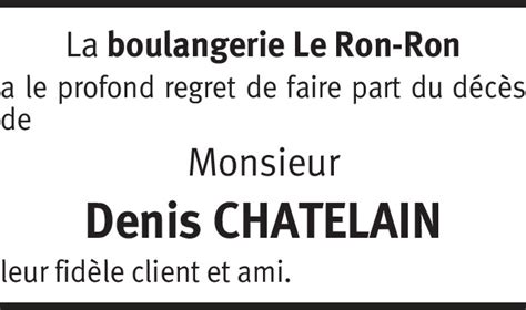 Denis Chatelain Hommages