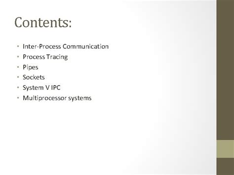 Unit Iv Interprocess Communication Contents Interprocess Communication Process