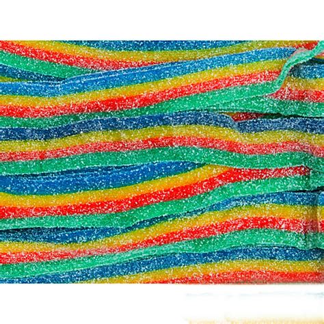 Rainbow Sour Candy Strips