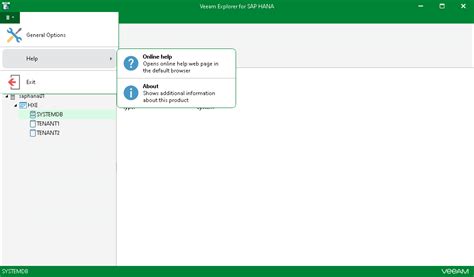 Getting To Know User Interface Veeam Backup Explorers Guide