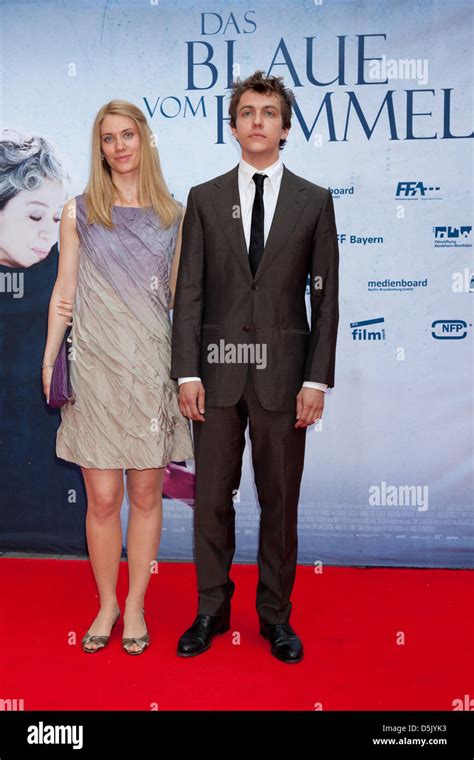Juta Vanaga Niklas Kohrt At The World Premiere Of Das Blaue Vom Himmel