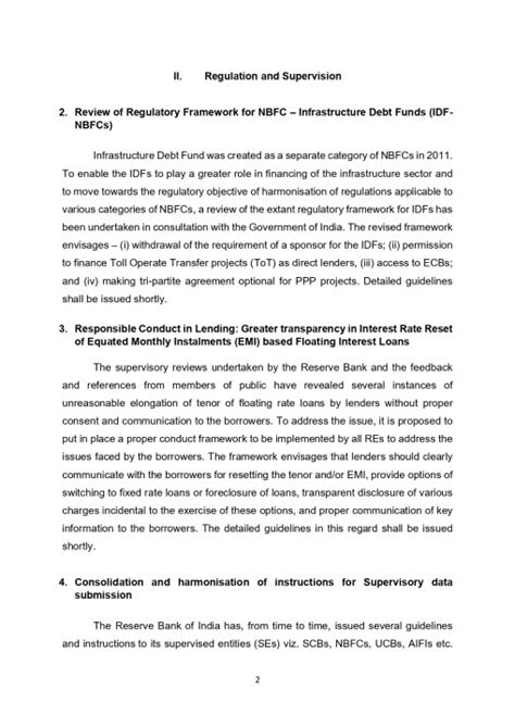 Framework To Bring Greater Transparency In Interest Rate