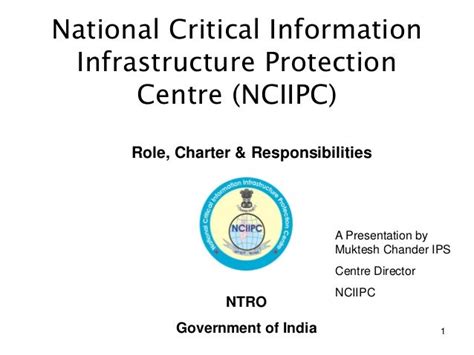National Critical Information Infrastructure Protection Centre Nciip