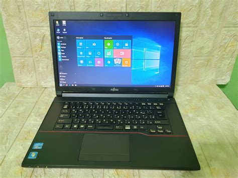 Original Fujitsu Intel Core I3 3120M Laptop 4GB Ram 250 HDD Windows 10 Installed HD