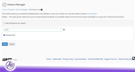 How To Activate Manage Team In Cpanel Airoserver Cloud Hosting Solutions