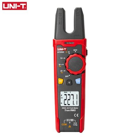 Uni T 전류계 클램프 미터 Ut256a True Rms Ac 전류 펜치 전류계 포크 미터 전압 측정기 커패시터 주파수 테스터