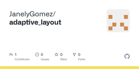 GitHub JanelyGomez Adaptive Layout