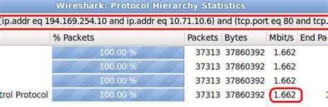 Measuring Bandwidth Using Wireshark David Vassallos Blog