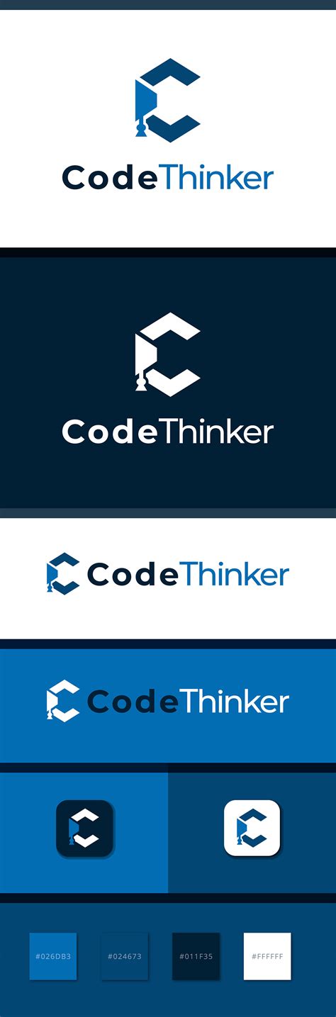 Code Thinker An Web Development Company Logo Behance