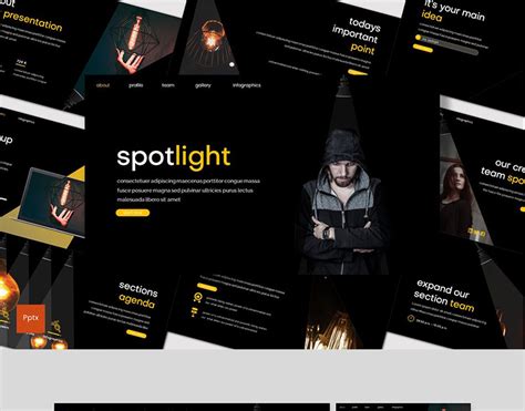 Splitter Powerpoint Template 87807 Templatemonster
