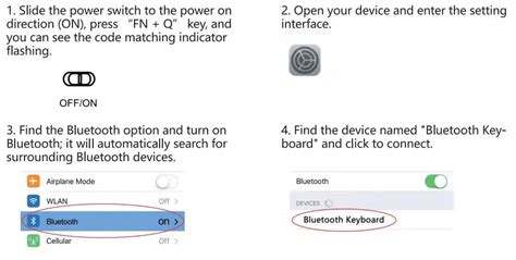 Taiyang 281 Bluetooth Keyboard User Manual
