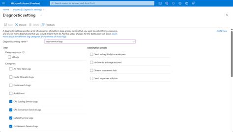 整合 Osdu 服務記錄與 Azure 監視器 用於能源產業的 Microsoft Azure 資料管理員 Microsoft Learn