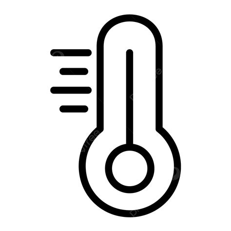 Thermometer Vector Icon Design Illustration Thermometer Temperature Weaher Png And Vector