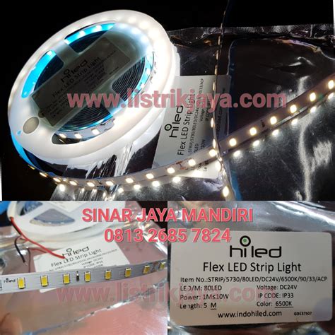 Jual Lampu Strip Led IP33 5730 80 Lampu 24V Hiled Sinar Jaya Mandiri