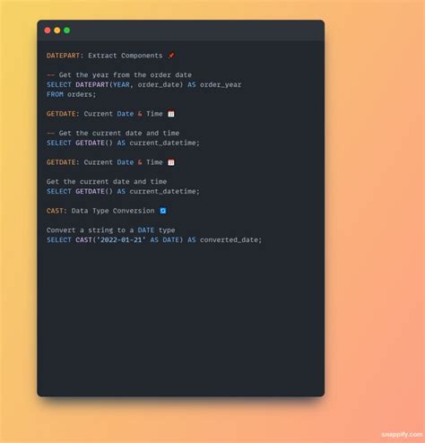 Sql Date Functions For Day 4 Of Sql21dayschallenge Ashmal Hashmi