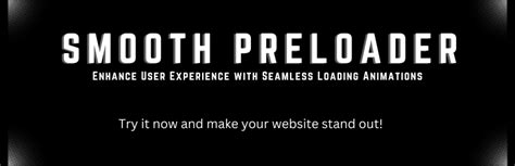 Smooth Preloader Plugin —
