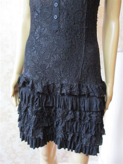Vintage Lacy Cocktail Dress Vintage Dresscocktail Dressparty Dress