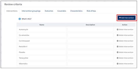 Review Criteria RMW Knowledge Base
