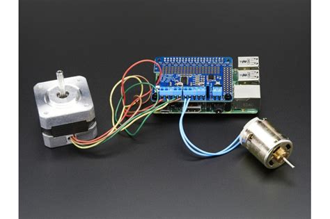 adafruit tb6612 1 2a dc stepper motor driver breakout board kiwi