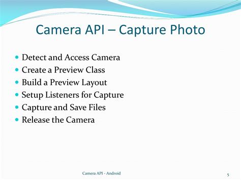 Ppt Camera Api Android Powerpoint Presentation Free Download Id