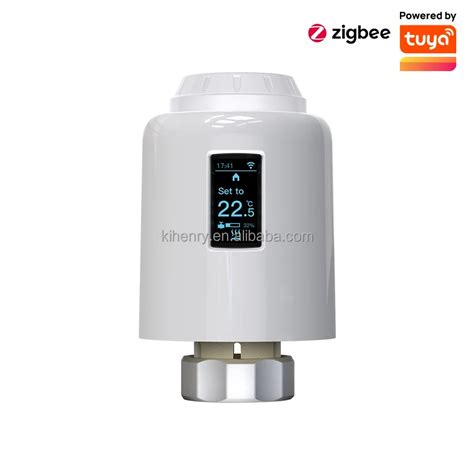 Trv Ultra Low Power Smart Oled Display Thermostatic Radiator Valve