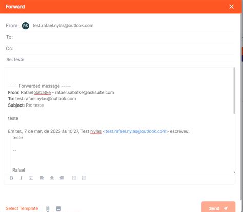 How To Forward An Email In The Asksuite S Platform Asksuite En Us