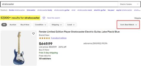 Ebay Magically Disappears Search Results When Using Lowest Price Sort