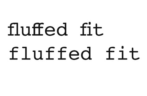 monospaced ligatures — typedrawers