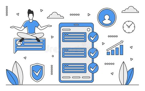 Mobile Report Analysis Stock Vector Illustration Of Analytics 267513524
