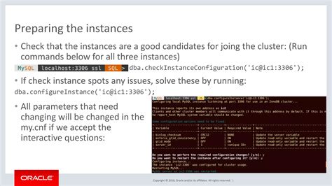 Mysql 80 Innodb Cluster Demo Ppt