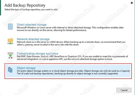 Veeam Backup And Replication 10 Amazon S3 Storage Yapılandırması Baki Çubuk