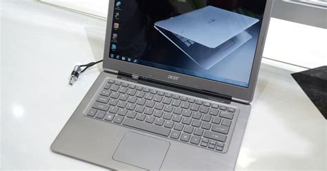 Acer Aspire S Joins Ultrabook Ranks Hands On The Verge