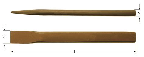 Hand Chisel Oval Ampco Safety Tools