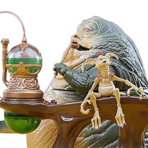 Jabba The Hutt And Salacious B Crumb Action Figure Set By Hasbro Star Wars Return Of The Jedi