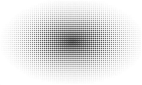 Halftone Dot Pattern Background For Comic