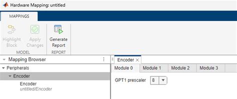 Encoder Peripheral Configuration Map Encoder Peripherals In The Infineon Aurix Model To