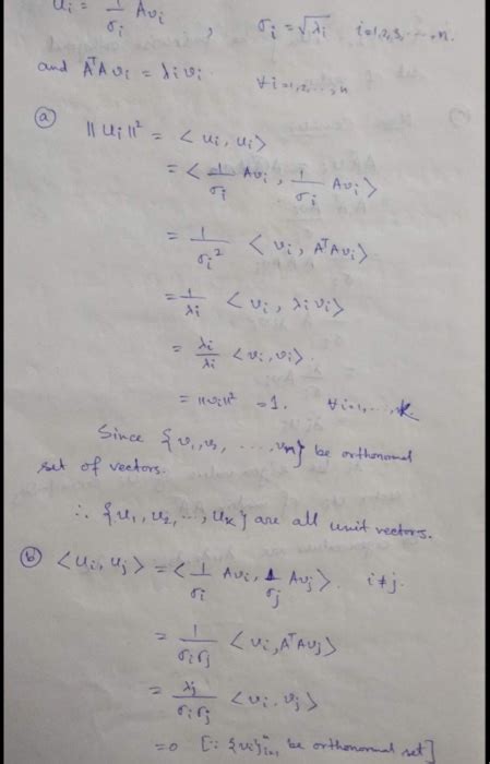 Solved Problem 3 Suppose That A Is Mxn Matrix With Rank K