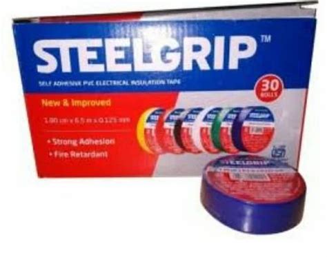 Black Pidilite Steelgrip Pvc Electrical Insulation Tape At Rs 9 95 Piece In New Delhi