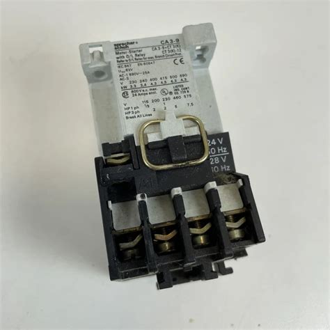 Sprecher Schuh Motorstarter Ca3 9 Ct3 K Ca3 9 Eur 2021 Picclick De